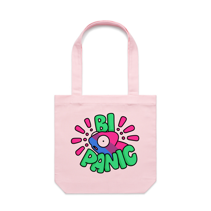 Bi Panic Tote Ethically Made T-Shirts, Hoodies, Jumpers & More!