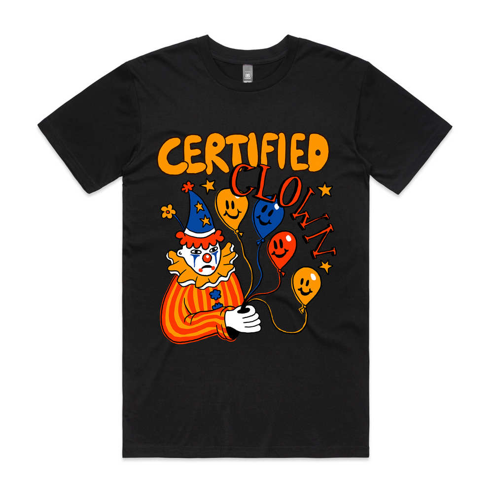 Certified Clown Tee | T-Shirt | Lonely Kids Club