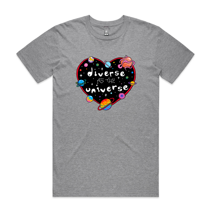 Diverse As The Universe Tee Ethically Made T-Shirts, Hoodies, Jumpers ...