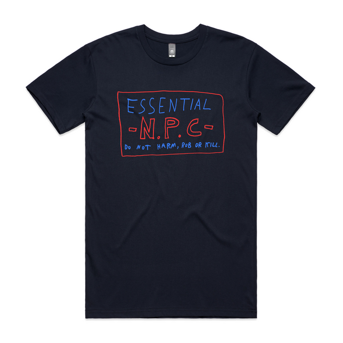 Essential NPC Tee Ethically Made T-Shirts, Hoodies, Jumpers & More!