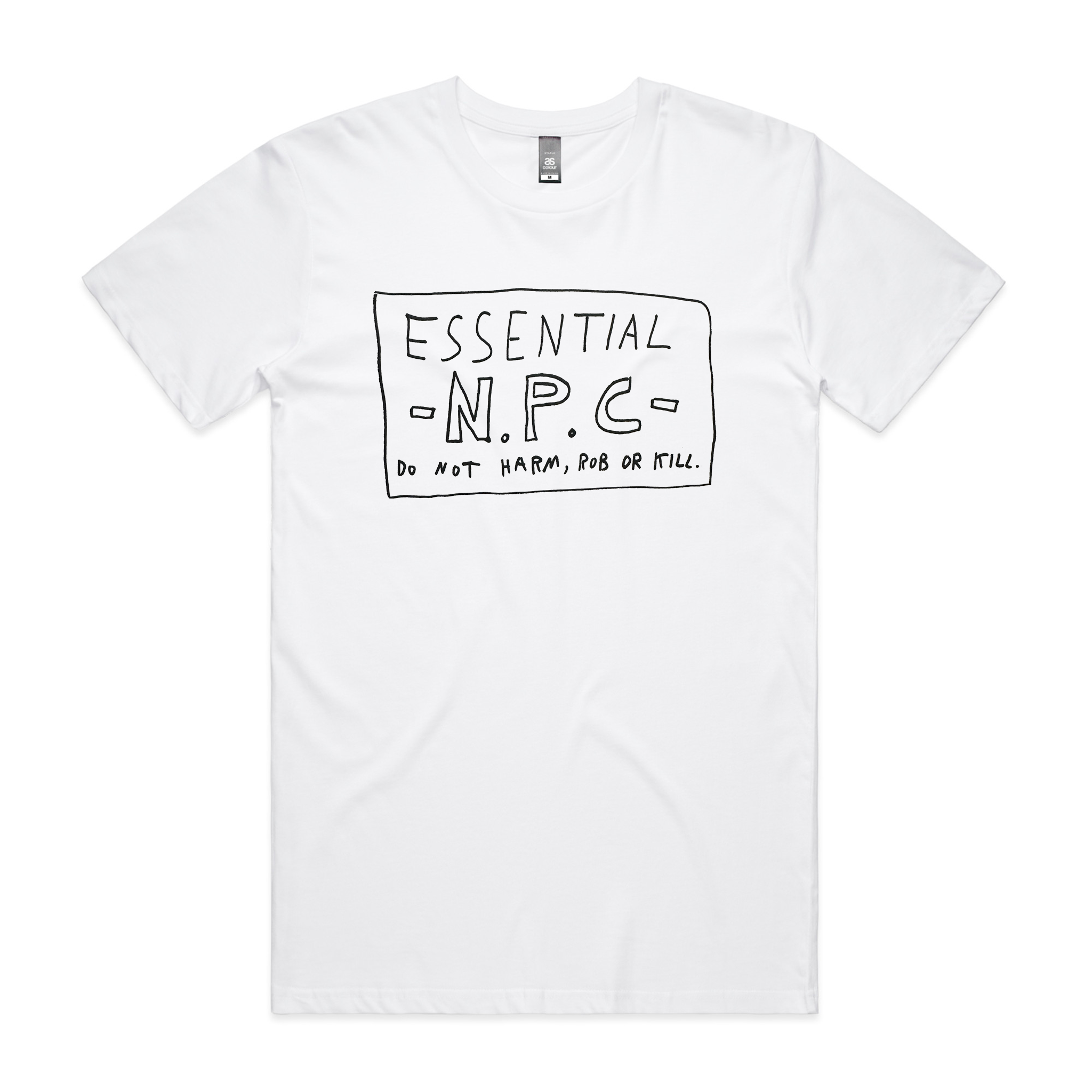 Essential NPC Tee Ethically Made T-Shirts, Hoodies, Jumpers & More!