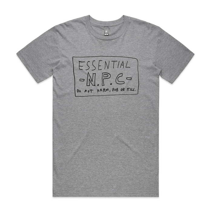 Essential NPC Tee Ethically Made T-Shirts, Hoodies, Jumpers & More!
