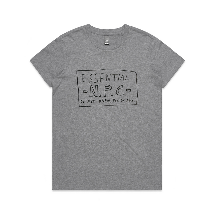 Essential NPC Tee Ethically Made T-Shirts, Hoodies, Jumpers & More!