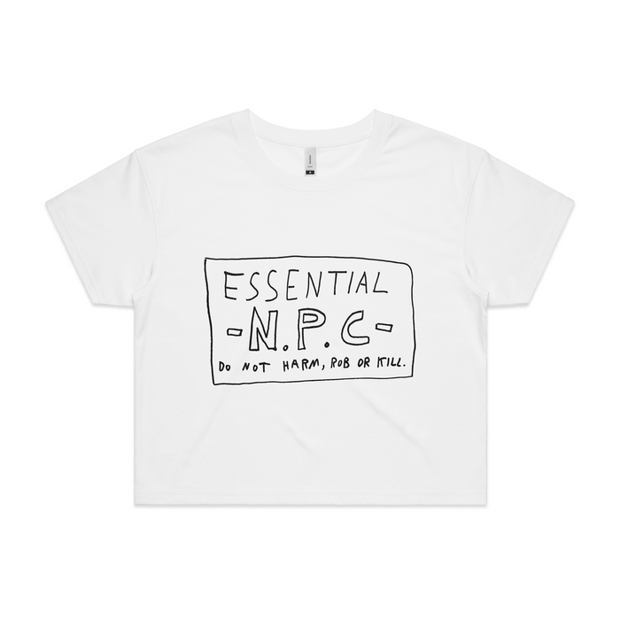 Essential NPC Tee Ethically Made T-Shirts, Hoodies, Jumpers & More!