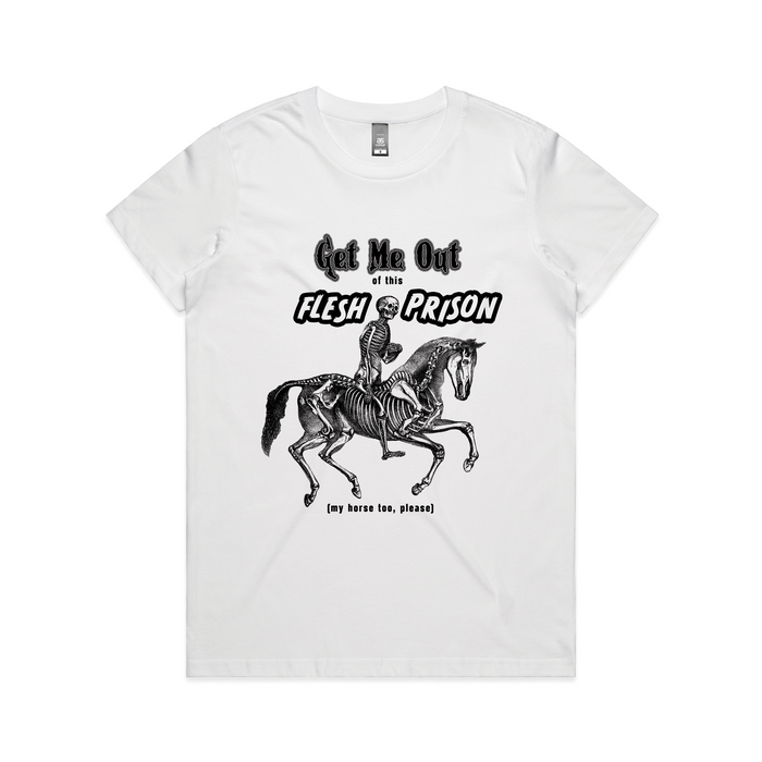 Flesh Prison Tee Ethically Made T-Shirts, Hoodies, Jumpers & More!