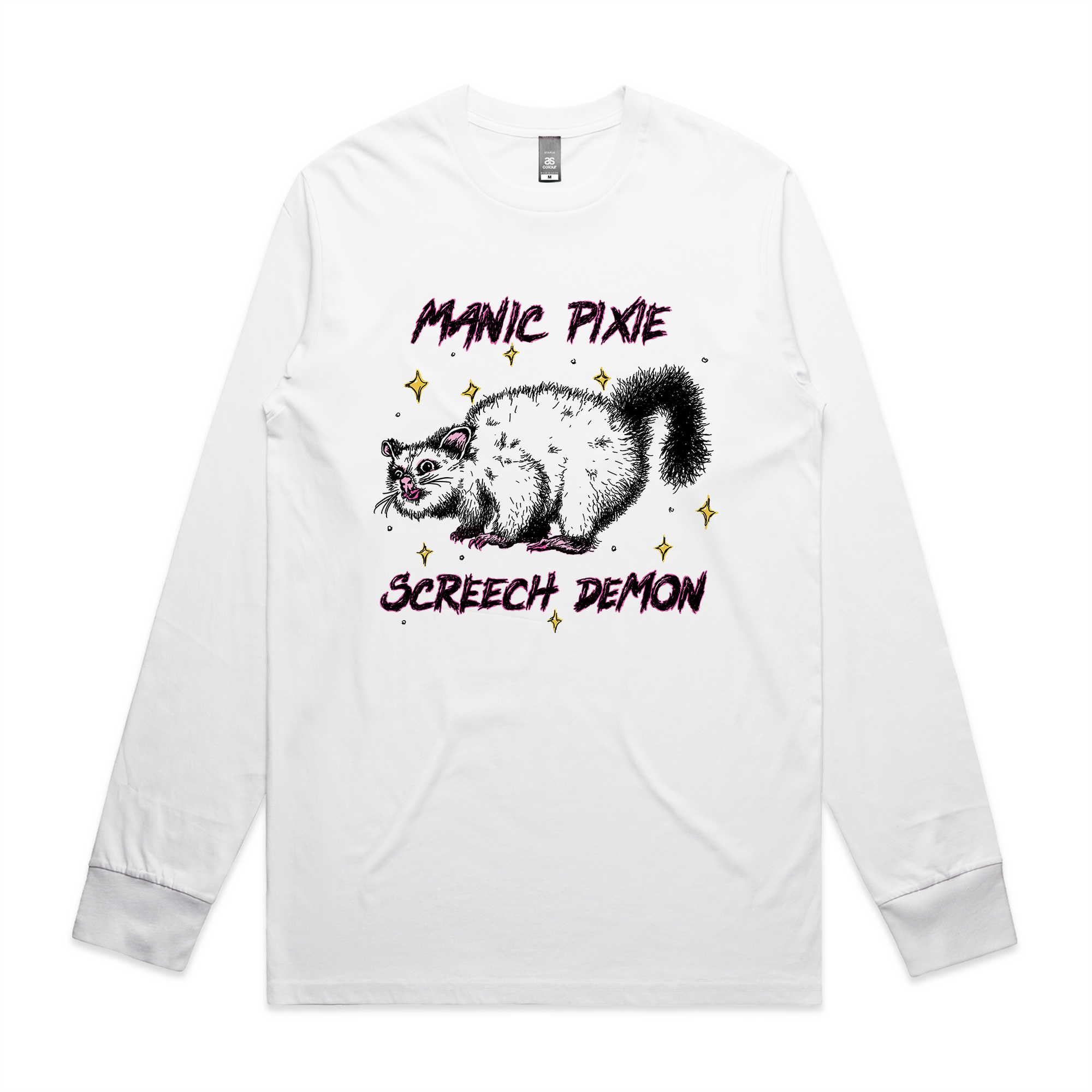 Buy Printed Manic Pixie Screech Demon Tee Online | Shop at Lonely Kids Club