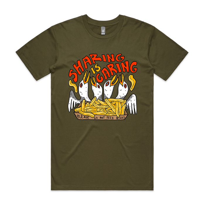 Sharing Is Caring Tee Ethically Made T-Shirts, Hoodies, Jumpers & More!