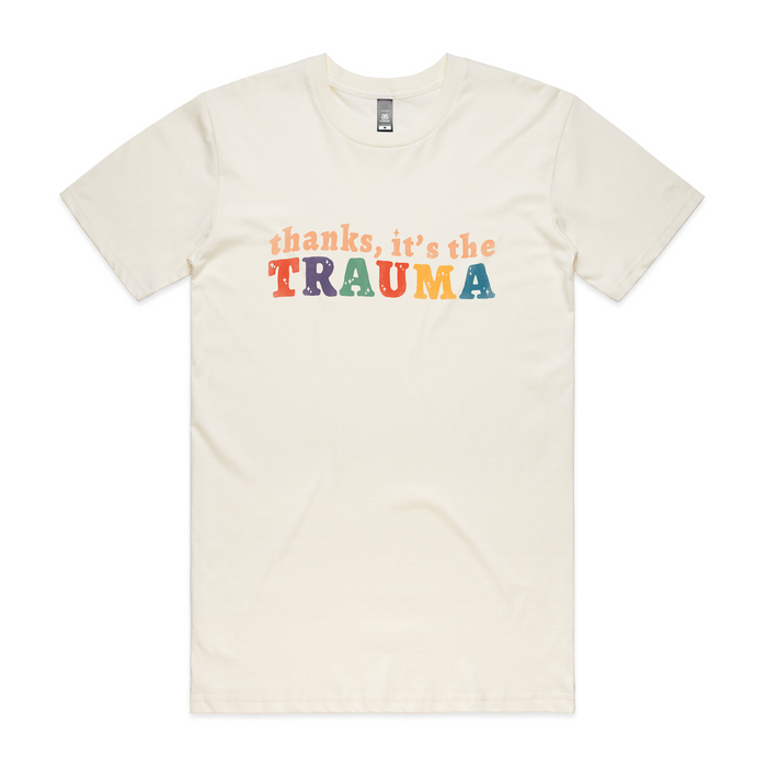 Thanks, It's The Trauma Tee Ethically Made T-Shirts, Hoodies, Jumpers ...