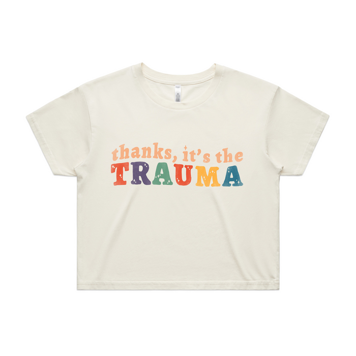 Thanks, It's The Trauma Tee Ethically Made T-Shirts, Hoodies, Jumpers ...