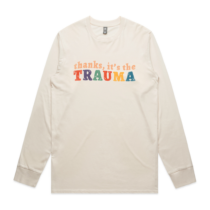 Thanks, It's The Trauma Tee Ethically Made T-Shirts, Hoodies, Jumpers ...