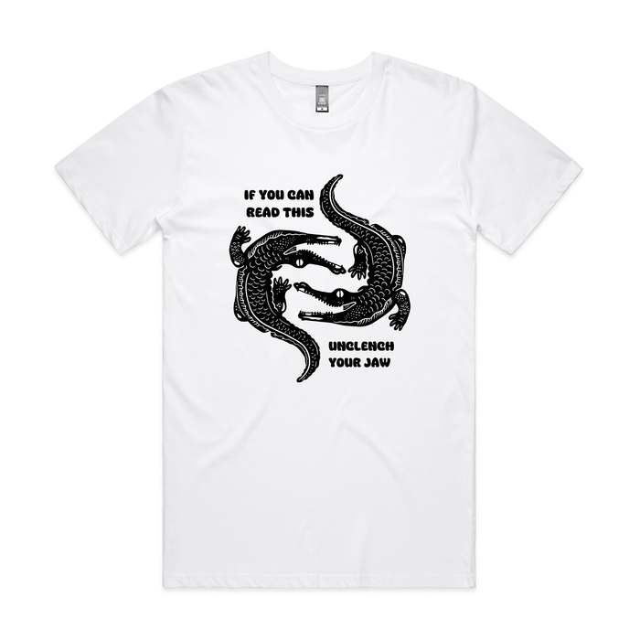 Unclench Your Jaw Tee Ethically Made T-Shirts, Hoodies, Jumpers & More!