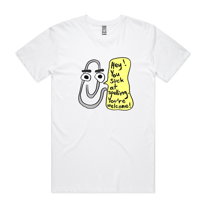 Clippy Tee Ethically Made T-Shirts, Hoodies, Jumpers & More!