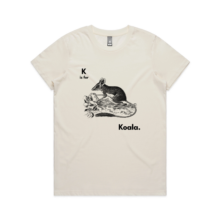 K Is For Koala Tee Ethically Made T-Shirts, Hoodies, Jumpers & More!
