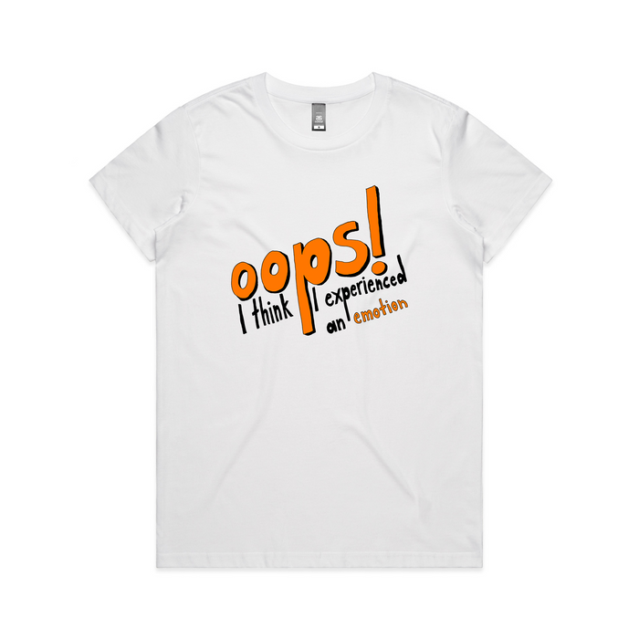 Oops, An Emotion Tee Ethically Made T-Shirts, Hoodies, Jumpers & More!
