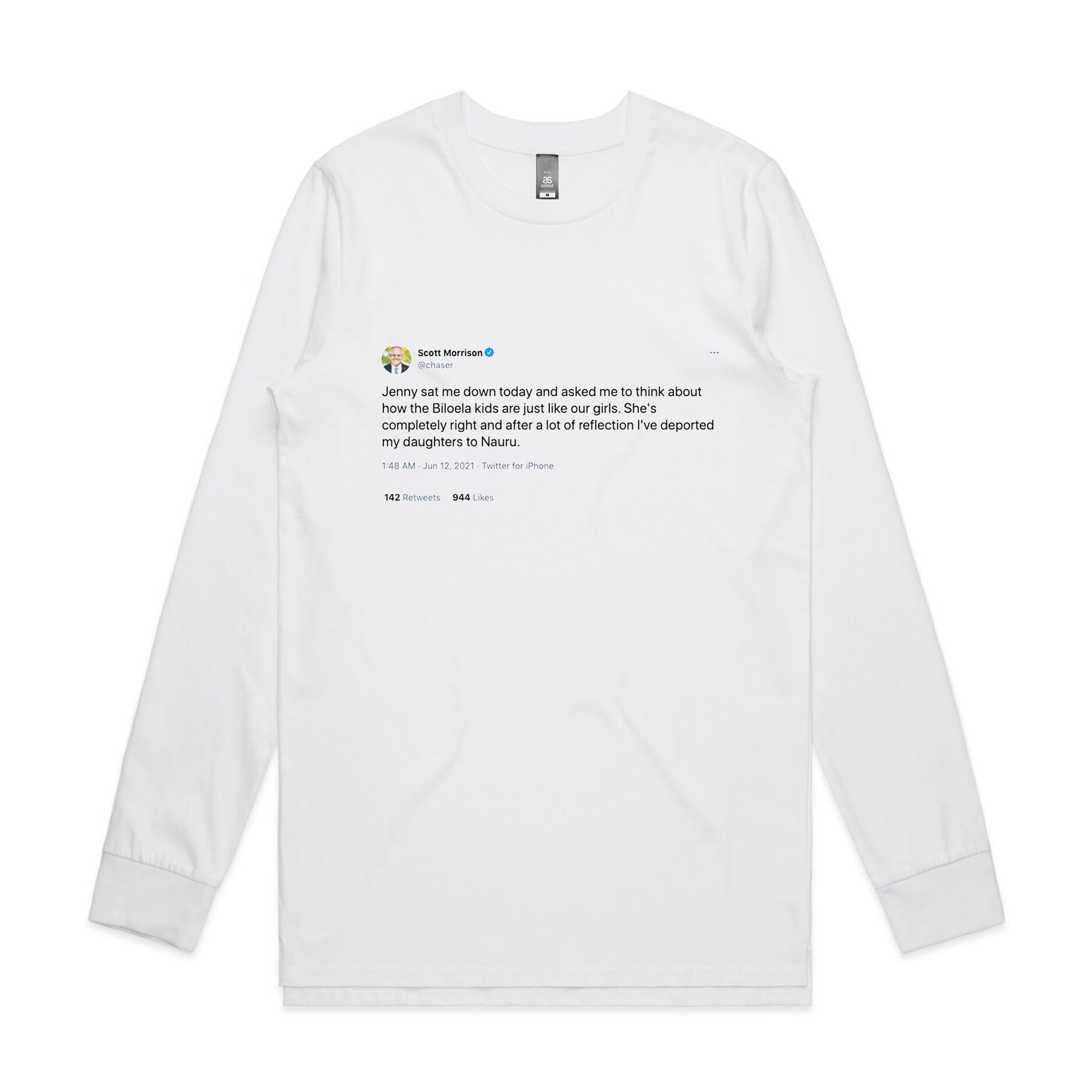 Buy Printed Scomo Tweet Tee Online | Shop at Lonely Kids Club