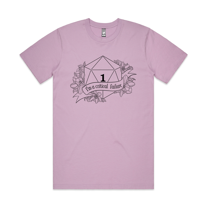 Critical Failure Tee Ethically Made T-Shirts, Hoodies, Jumpers & More!